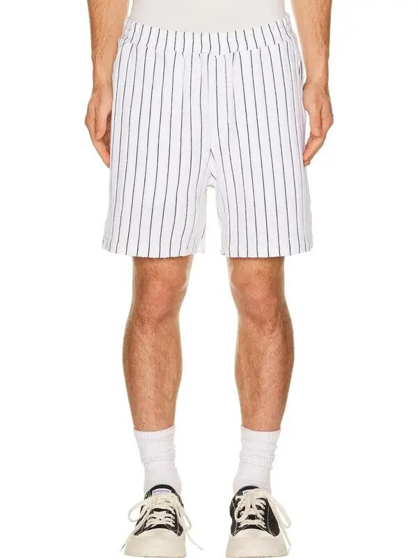 SAMSOE SAMSOE Sajabari Shorts - Skywriting Stripe