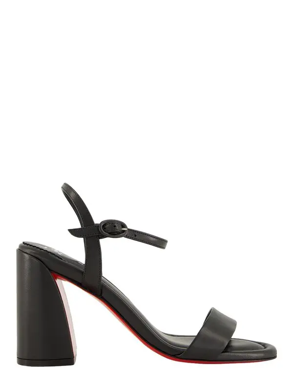 CHRISTIAN LOUBOUTIN Miss Jane Sandal 85 - Black