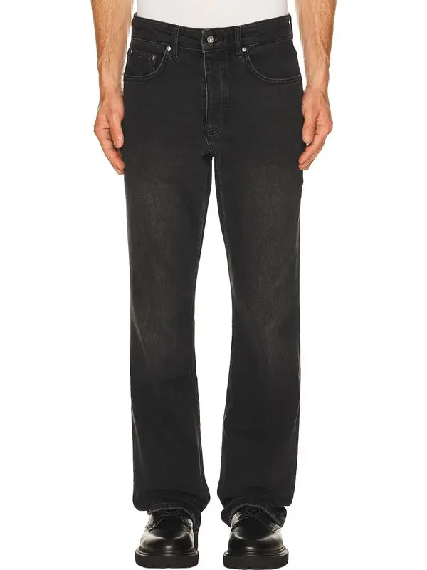 REPRESENT Bootcut Denim Jeans - Aged Black