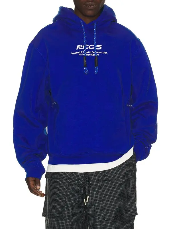 RC OUTDOOR SUPPLY Script Hoodie - Cobalt