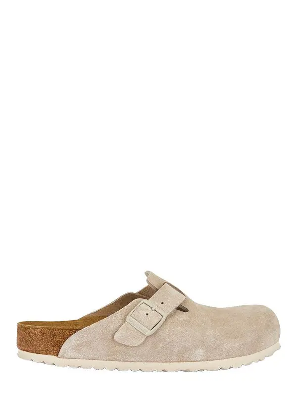 BIRKENSTOCK Boston Clogs - Oyster