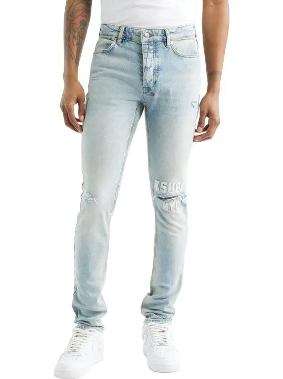 Ksubi Van Winkle Kasper Ripped Skinny Jeans - Denim