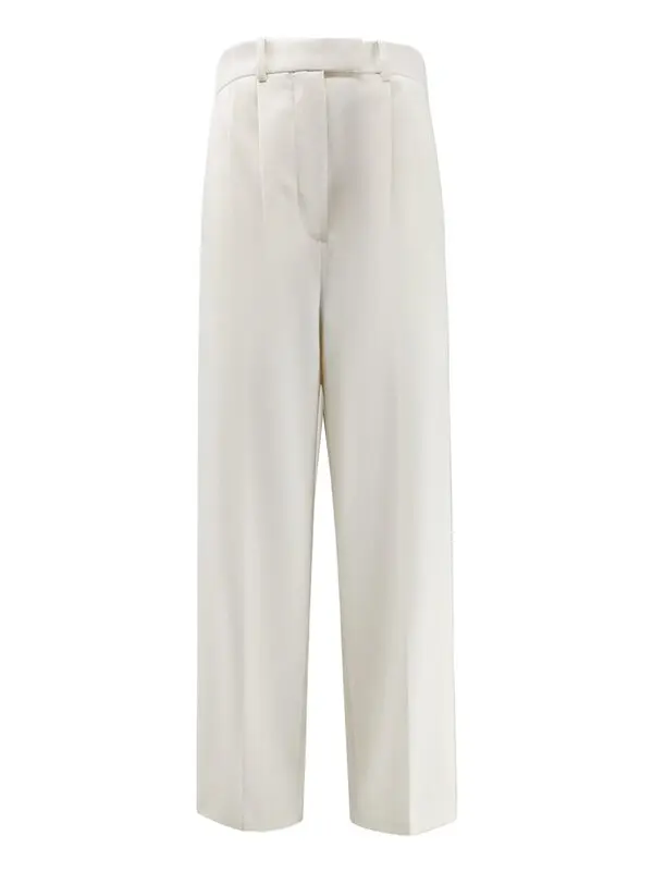 Givenchy Wool And Mohair Trousers - White