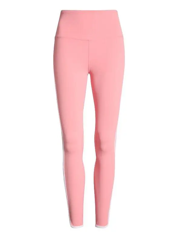MPG Cloud Duo Stripe Leggings - Strawberry Ice