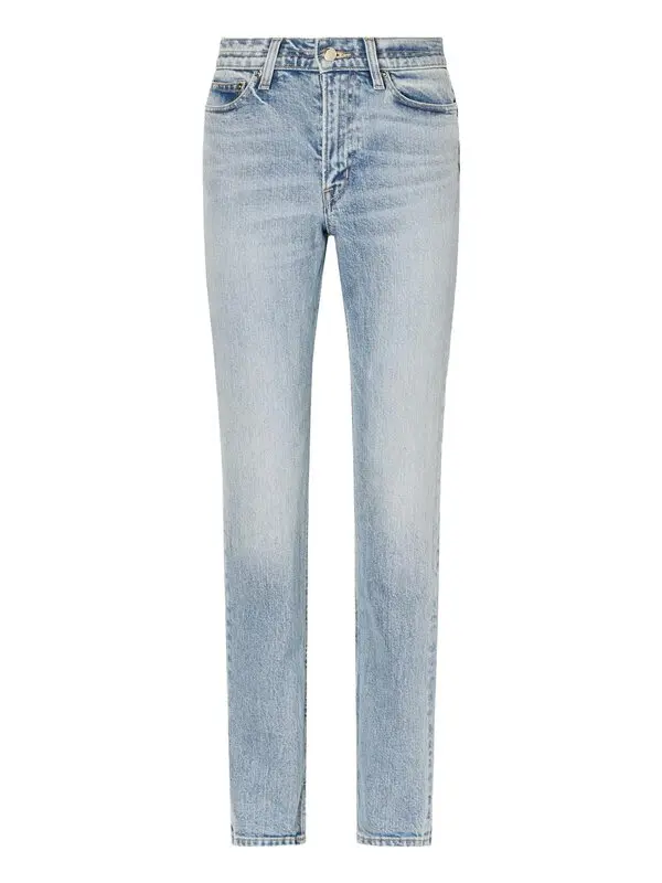 RÙADH The Cecile Mid-rise Skinny-leg Jeans - Blue