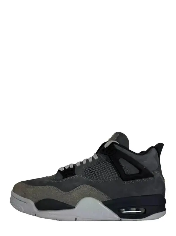 JORDAN Air 4 Lace-up Sneakers - Grey