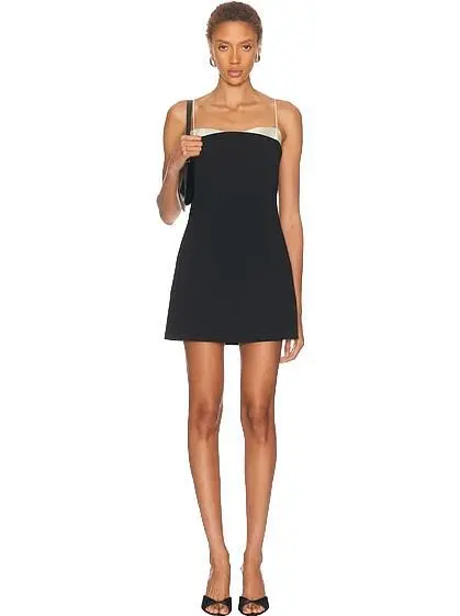 ENTIRE STUDIOS Tailored Mini Dress - Black