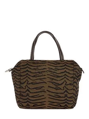 Fendi Zebra Handbag - Brown