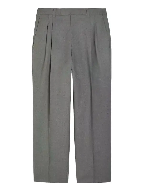 BOSS Pleated Trousers - Grey