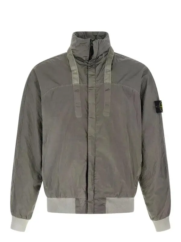 Stone Island Removable Hood Jacket - Grey