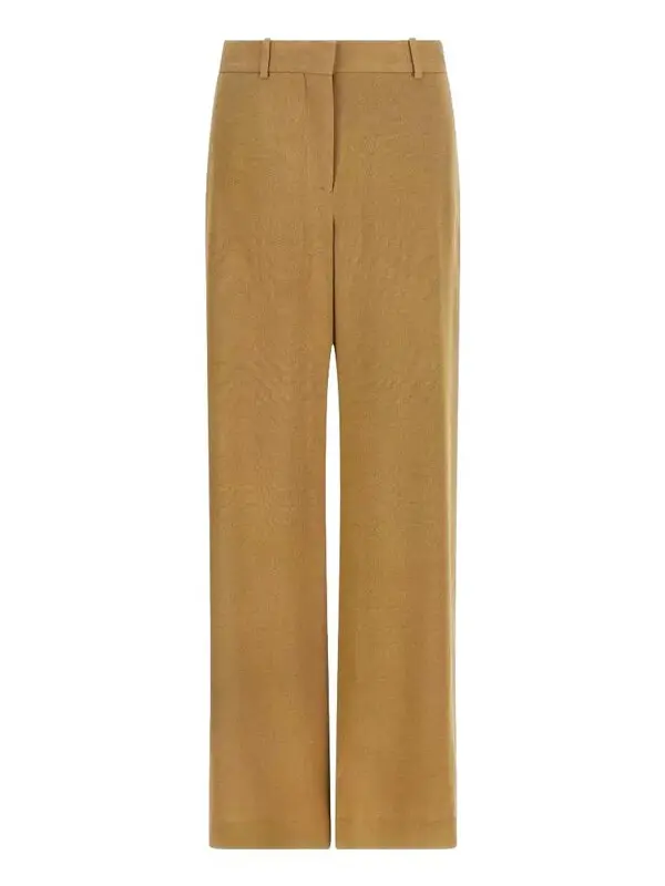 THE ROW Dender Pleated Trousers - Neutrals