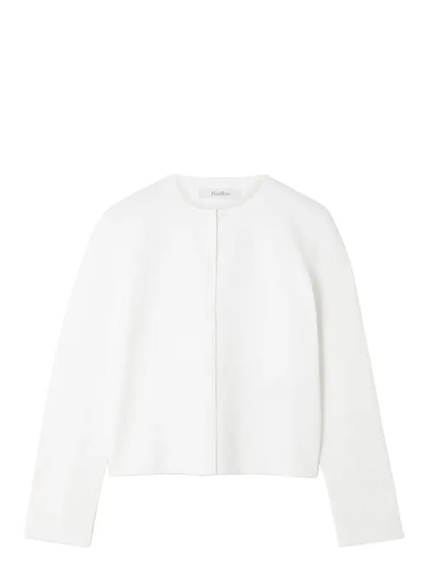 Max Mara Master Knitted Cardigan - White