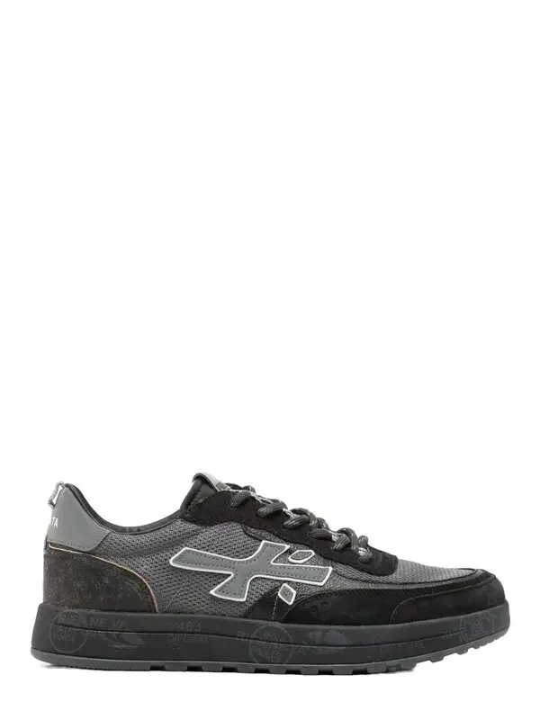 Premiata Logo-appliqué Sneakers - Grey