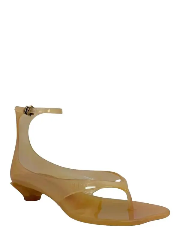 Chloé Jelly Ankle-strap Sandals - White
