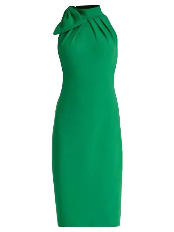 Tadashi Shoji Sims Bow Sheath Dress - Green