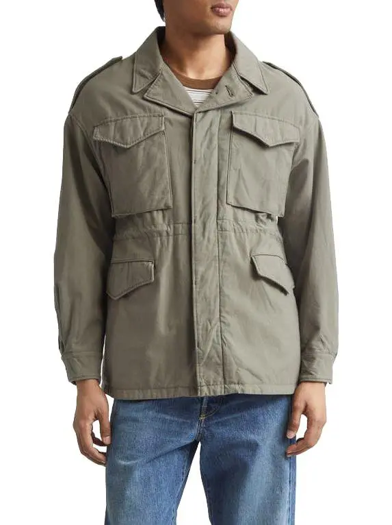 Visvim Achse Cotton & Nylon Field Jacket - Olive