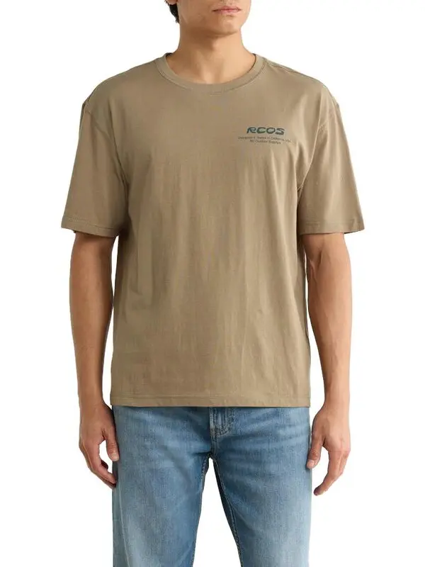 RC OUTDOOR SUPPLY Graphic T-shirt - Driftwood
