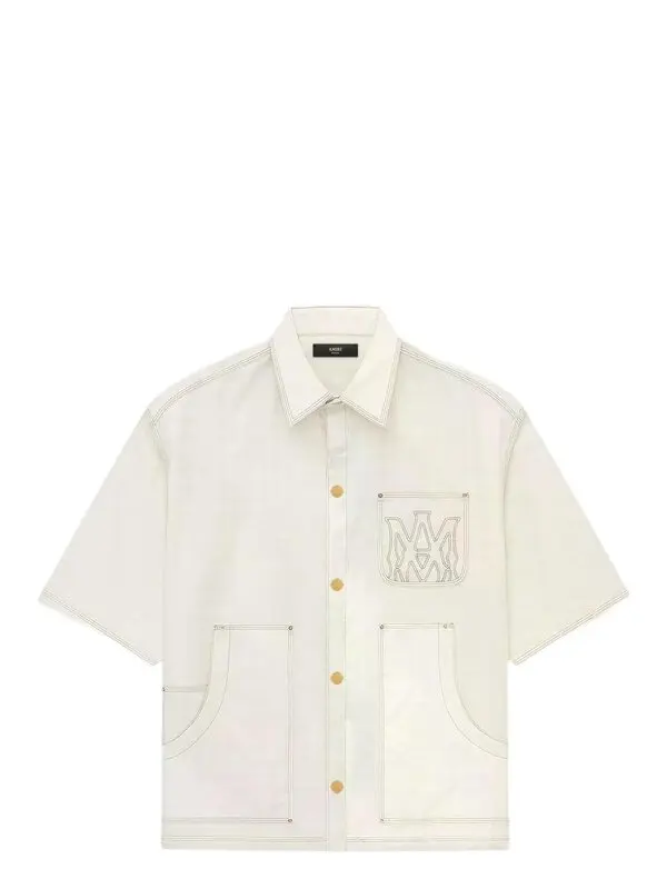 Amiri Pocket Ma Quad Work Shirt - White