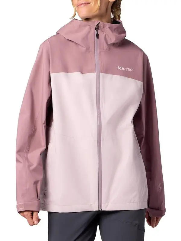 MARMOT Precip® Rain Jacket - Light Mauve/dust