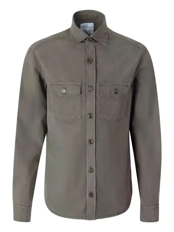 RICHARD J. BROWN Gary Buttoned Pocket Jacket - Grey