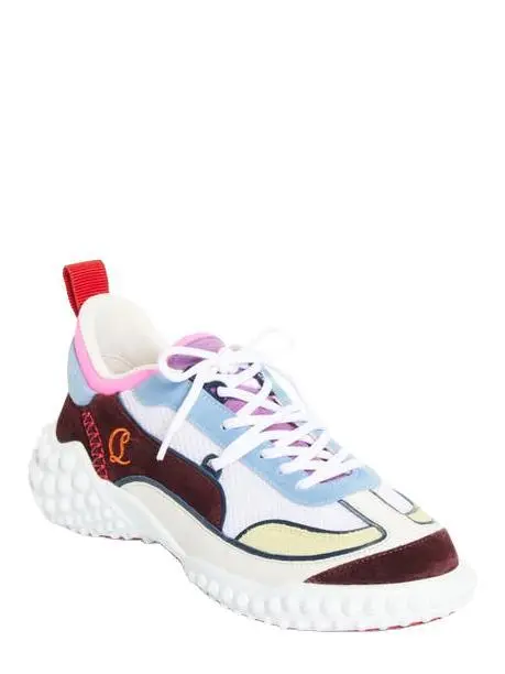 CHRISTIAN LOUBOUTIN Mara Runner Sneaker - Version Ceruleo/amara