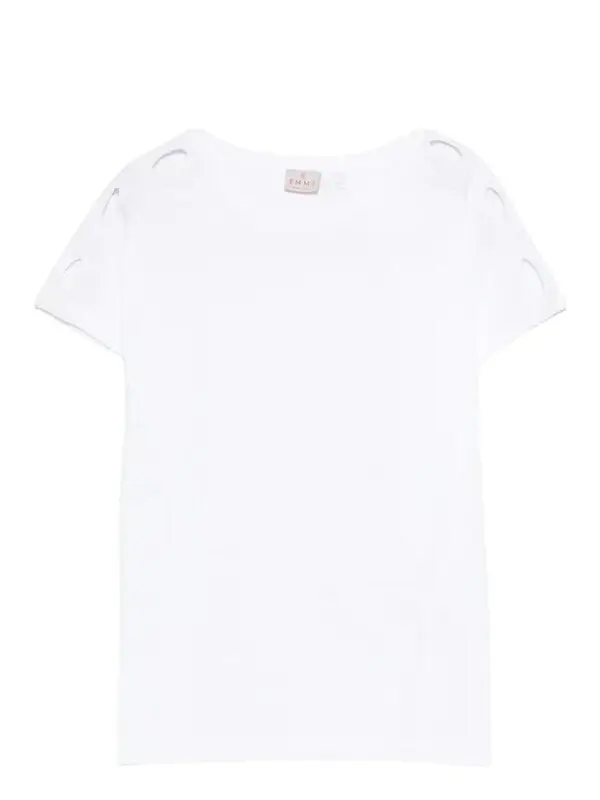 Marella Lace Detailed T-shirt - White