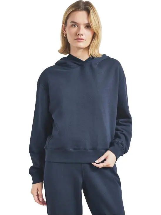 Splendid Laguna Lounge Terry Hoodie - Black