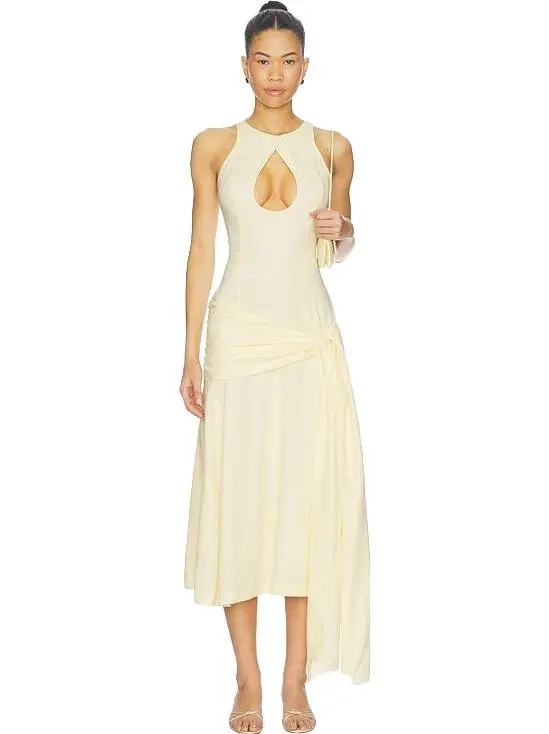 GUIZIO Victoire Dress - Honey Butter