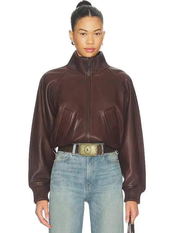 Polo Ralph Lauren Leather Jacket - Brown