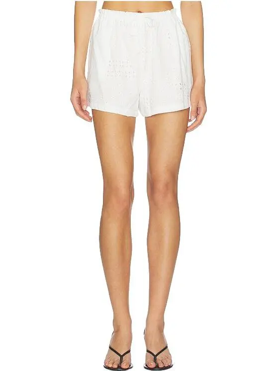 Steve Madden Lou Short - Birch White