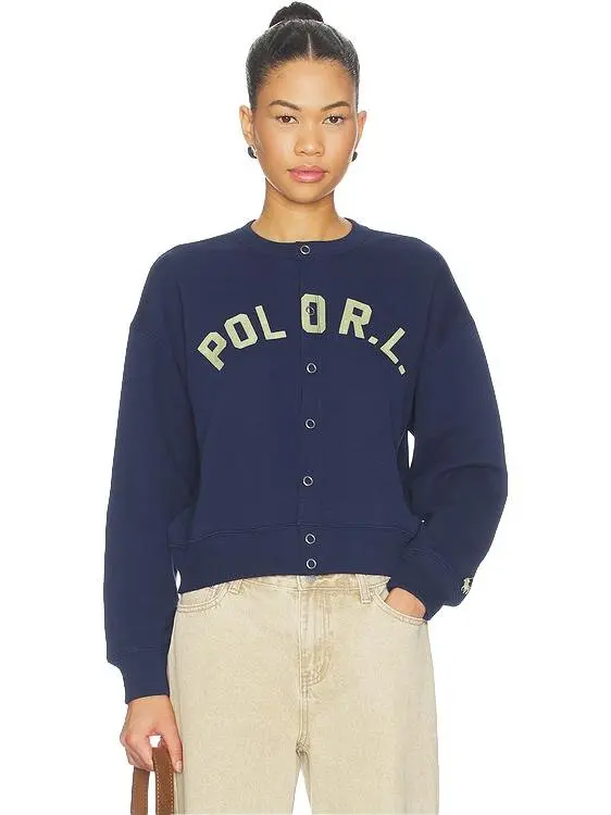 Polo Ralph Lauren Arctic Fleece Crew Jacket - Newport Navy