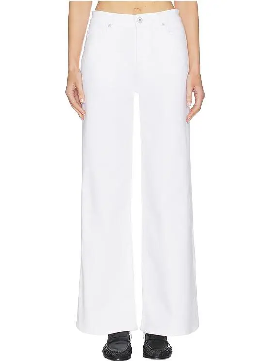 Ag Saige Wide-leg Jeans - Gallery White