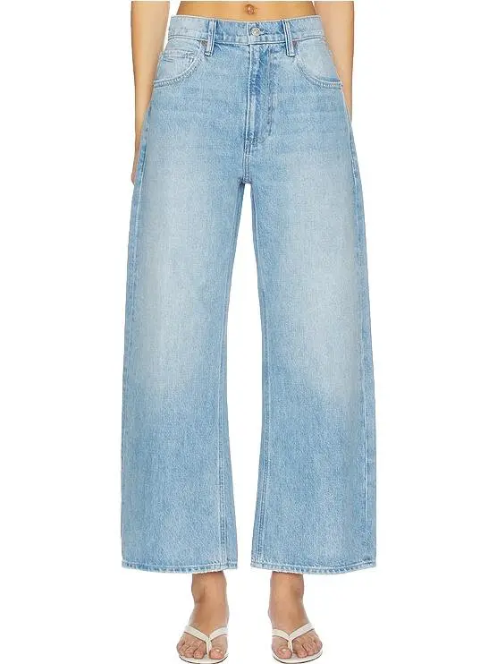 Paige Arellia Ankle Barrel Jeans - Fauve