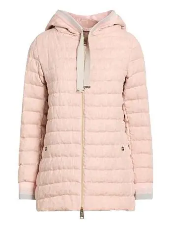 Herno Puffer Jacket With Hood - Pink