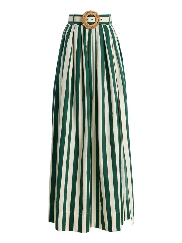 Cara Cara Greenfield Striped Cotton Maxi Skirt - Stripe