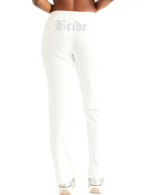 Juicy Couture Customizable Velour Track Pants - Angel