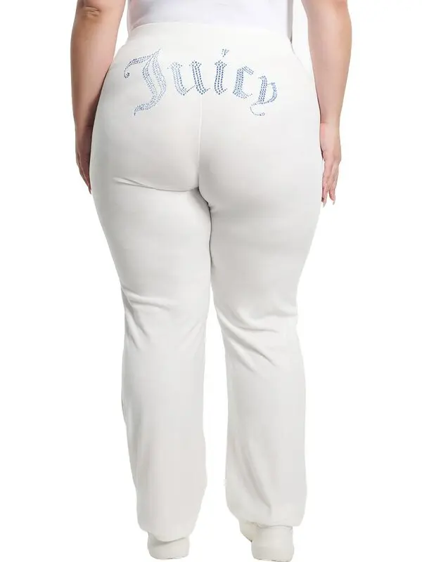 Juicy Couture Plus-size Velour Track Pants - Angel