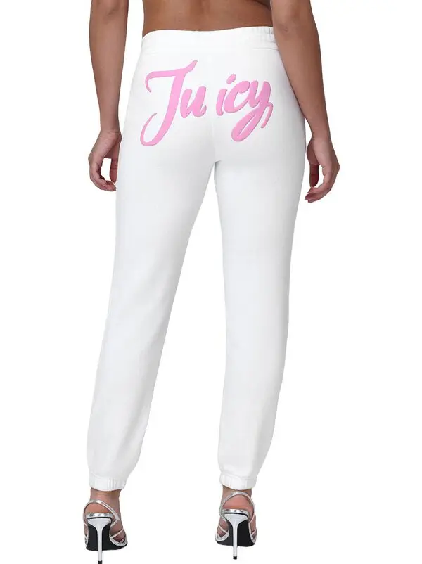 Juicy Couture Sweetheart Fleece Sweatpants - Angel