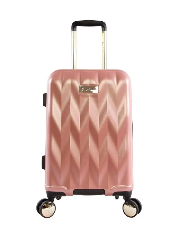 Juicy Couture Hardside Spinner Carry-on Luggage - Rose Gold