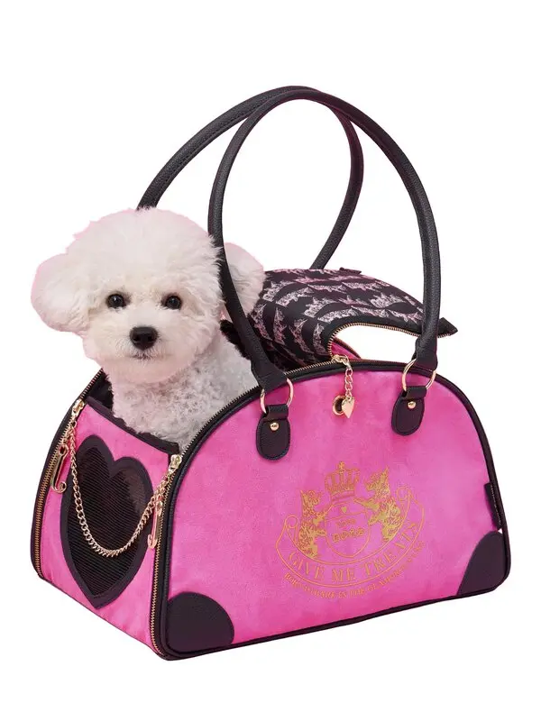 Juicy Couture Pet Carrier - Hot Pink