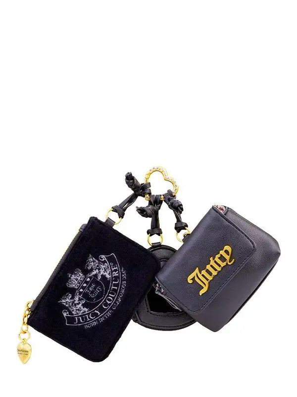 Juicy Couture Heritage Core Wristlet Bundle - Liquorice/liquorice