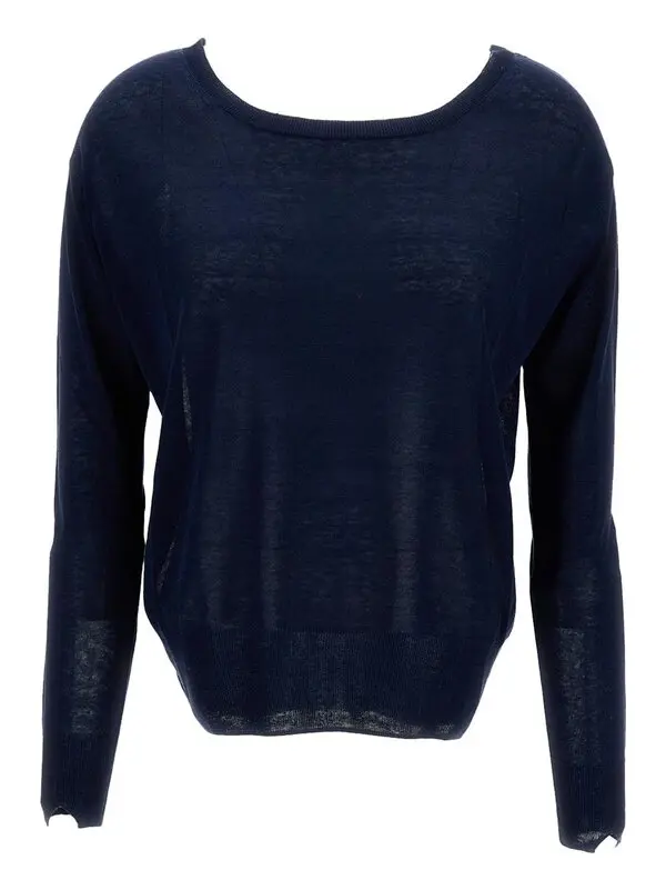 BIFFI Long-sleeve Top - Blu