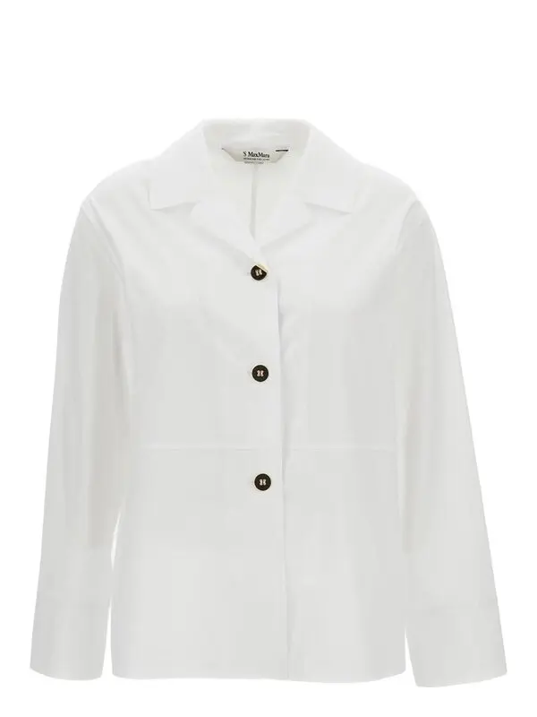 Max Mara Gentile Shirt Jacket - White