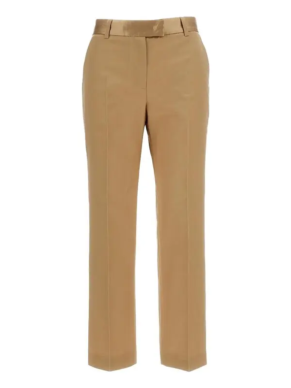 Alberto Biani Straight-leg Trousers - Beige