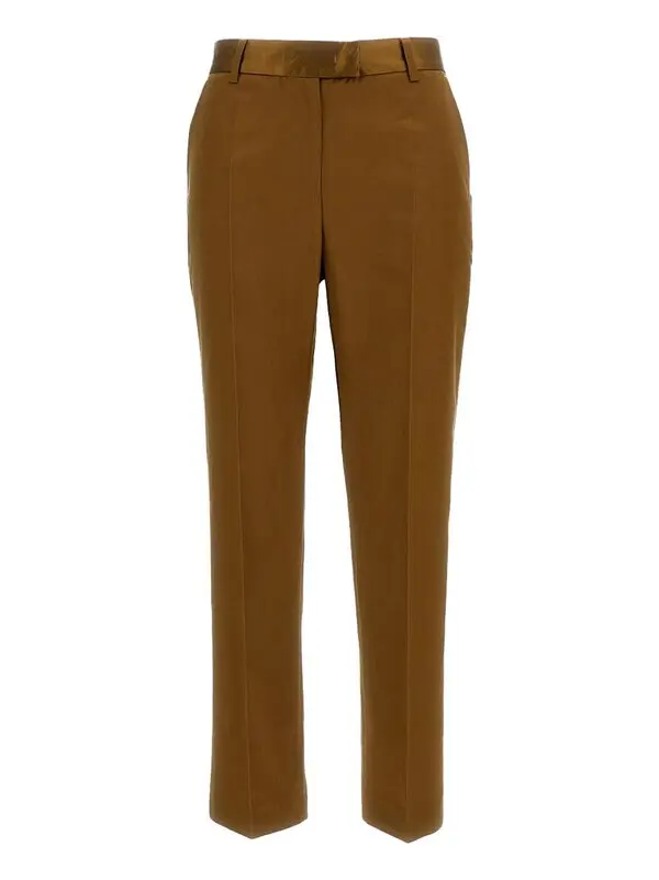 Alberto Biani Straight-leg Trousers - Brown