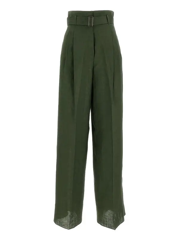 Max Mara Materia Trousers - Green