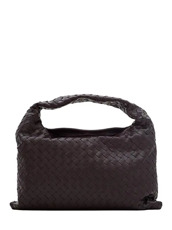 Bottega Veneta Small Hop Hobo Shoulder Bag - Marrone