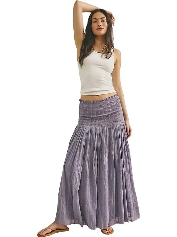 Free People Convertible Maxi Skirt - Thistle Whip