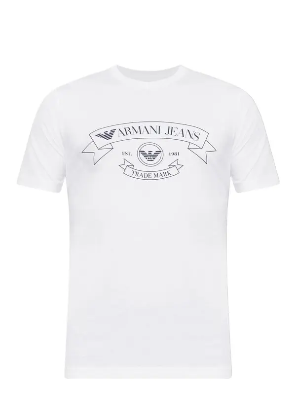 Emporio Armani T-shirt With Print - White