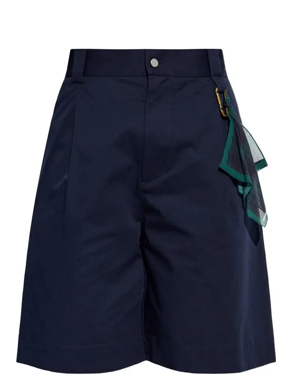 DARKPARK Cotton Shorts - Navy Blue